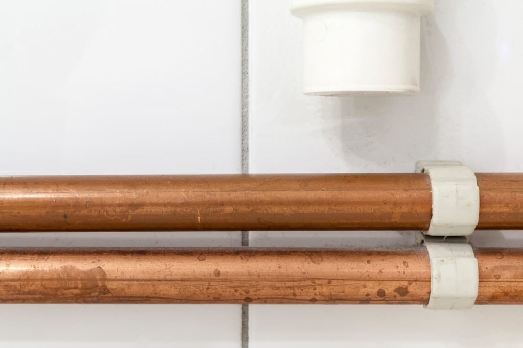 copper tubes | Mathews Plumbing